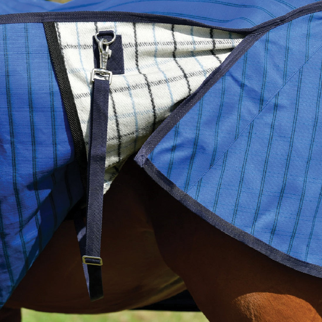 Weatherbeeta - Lined Canvas Standard Neck - Blue – Rangiora Equestrian ...