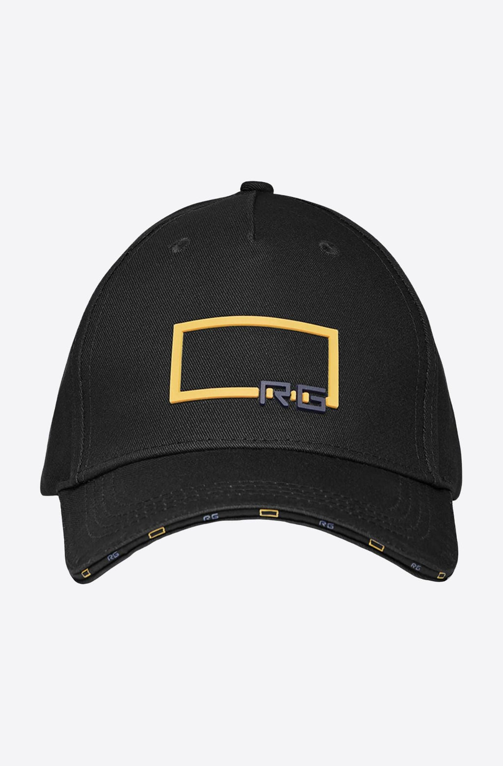 RG Italia - RG Print Baseball Cap - Black – Rangiora Equestrian Supplies