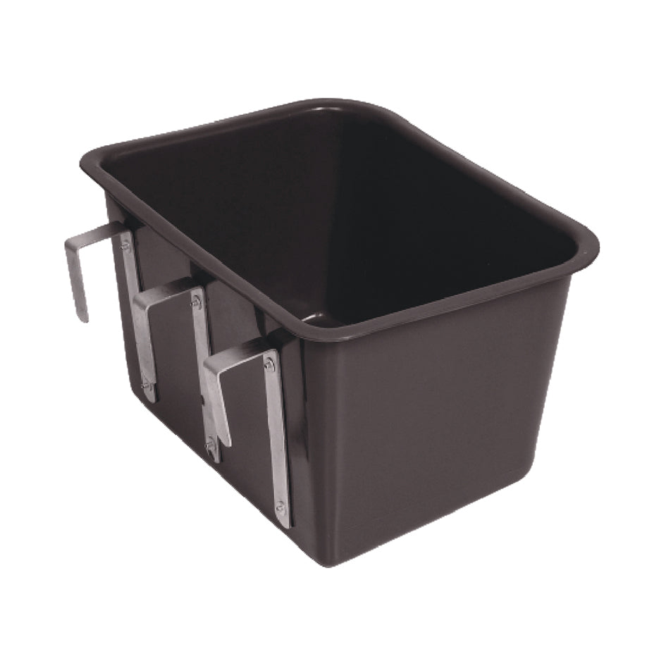 Rectangular Feed Bin with Brackets 35 litre – Rangiora Equestrian Supplies