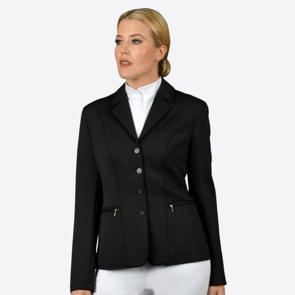 Dublin - Ariel Competition Jacket - Black – Rangiora Equestrian Supplies