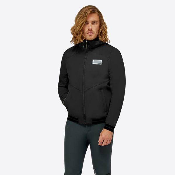RG Italia - RG Men's Softshell - Black – Rangiora Equestrian Supplies
