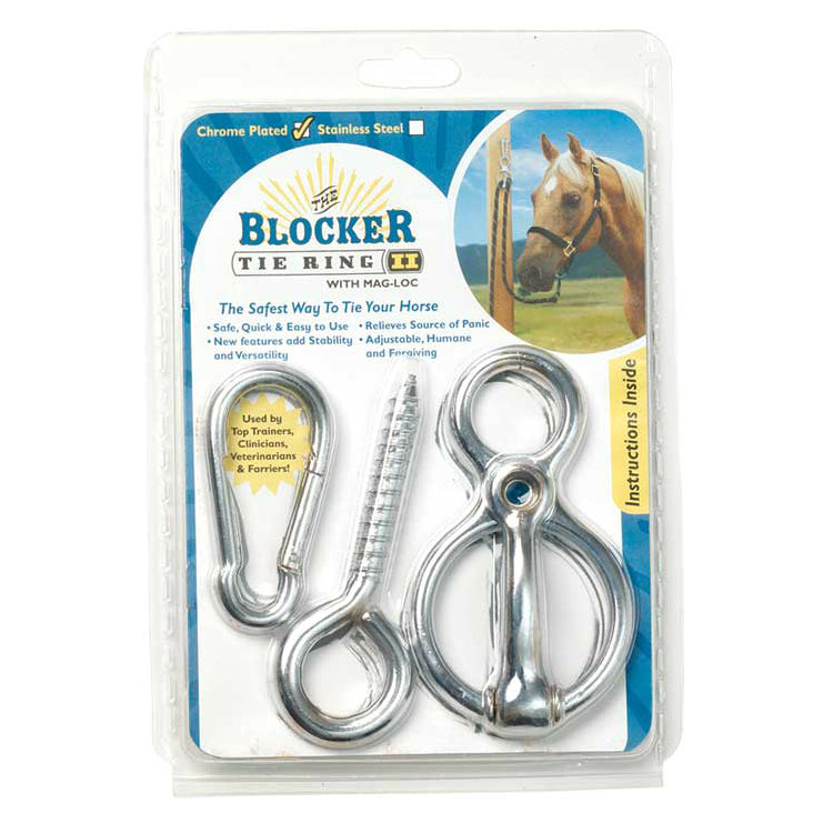 Zilco - Blocker Tie Ring – Rangiora Equestrian Supplies