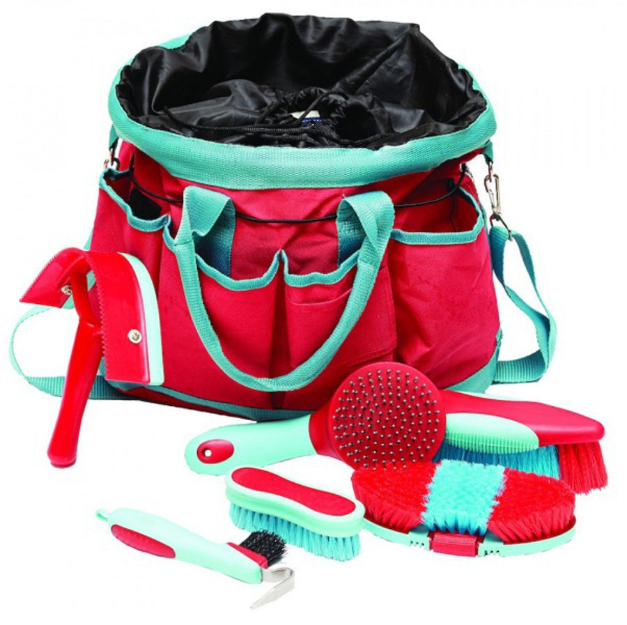 Roma - Deluxe Grooming Kit 6 piece - Watermelon/Bright Blue – Rangiora ...